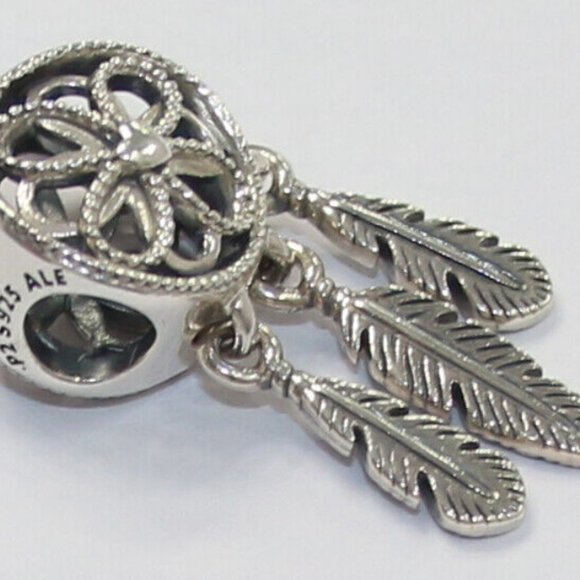Pandora | Jewelry | Pandora Charm Spiritual Dream Catcher Sterling ...